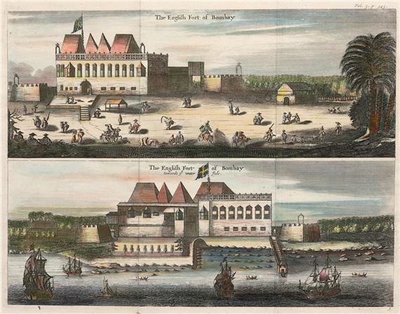 Philippus Baldaeus | The English Fort in Bombay (1704) | MutualArt