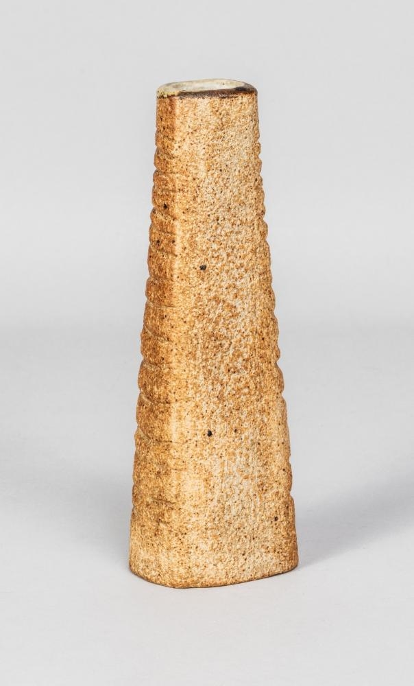 Dan Arbeid | a tapered stoneware vessel with incised decoration to ...