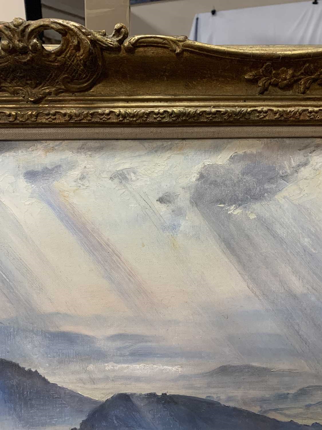 Dame Laura Knight | SUN RAYS ON THE MALVERN HILLS | MutualArt