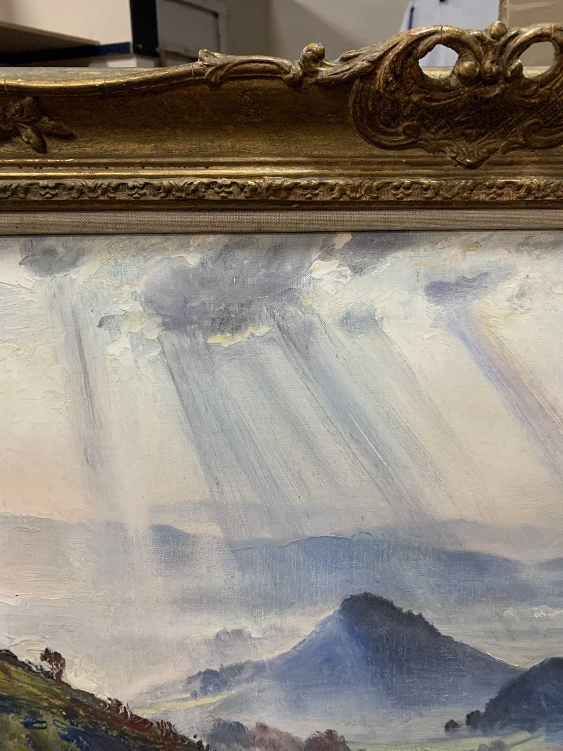 Dame Laura Knight | SUN RAYS ON THE MALVERN HILLS | MutualArt