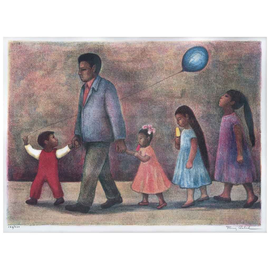 Fanny Rabel | Paseo dominical | MutualArt