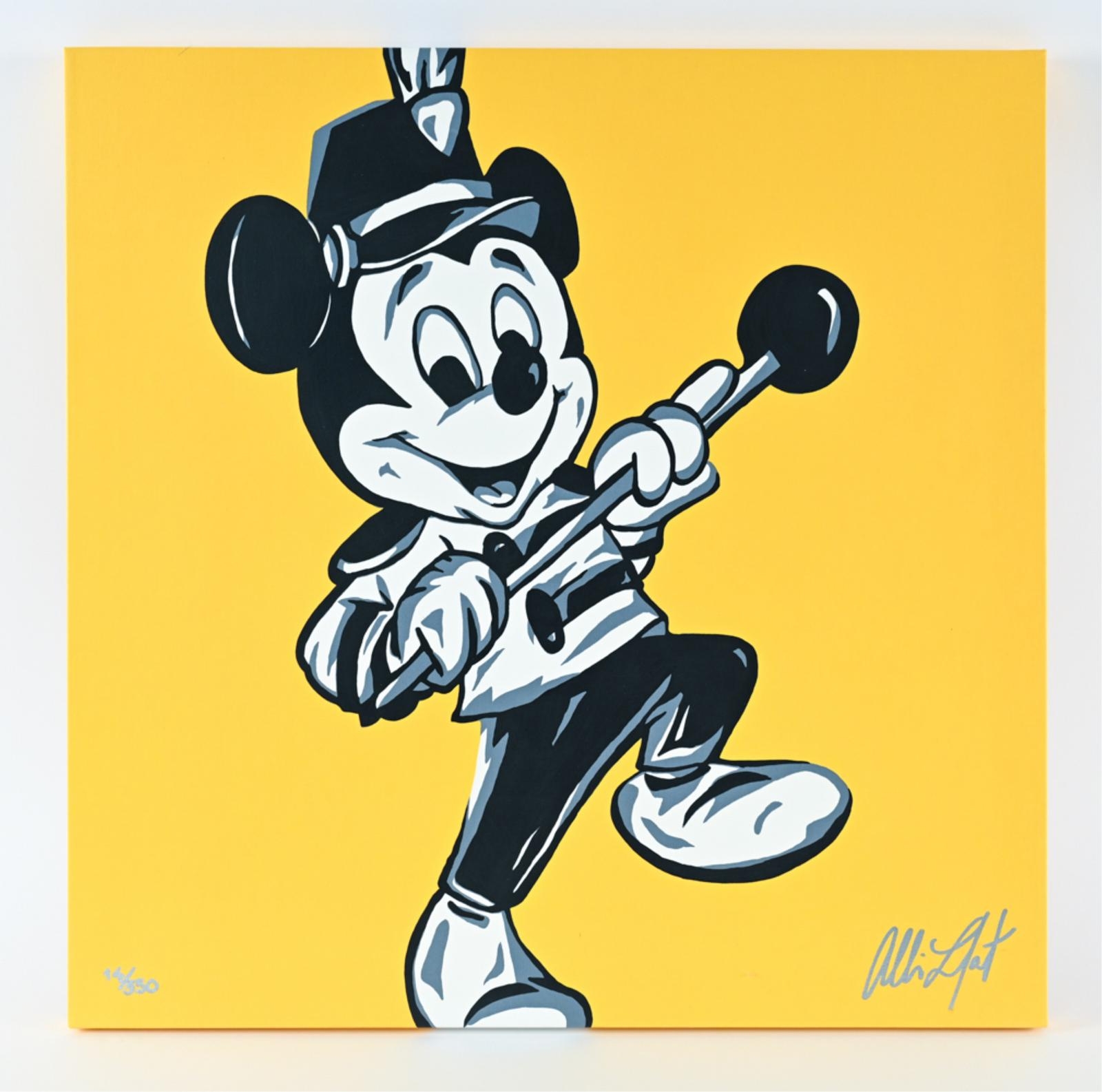 Allison Lefcort | Mickey Mouse as Band Leader Mickey | MutualArt