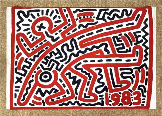 Keith Haring | Wall Hanging Rug | MutualArt