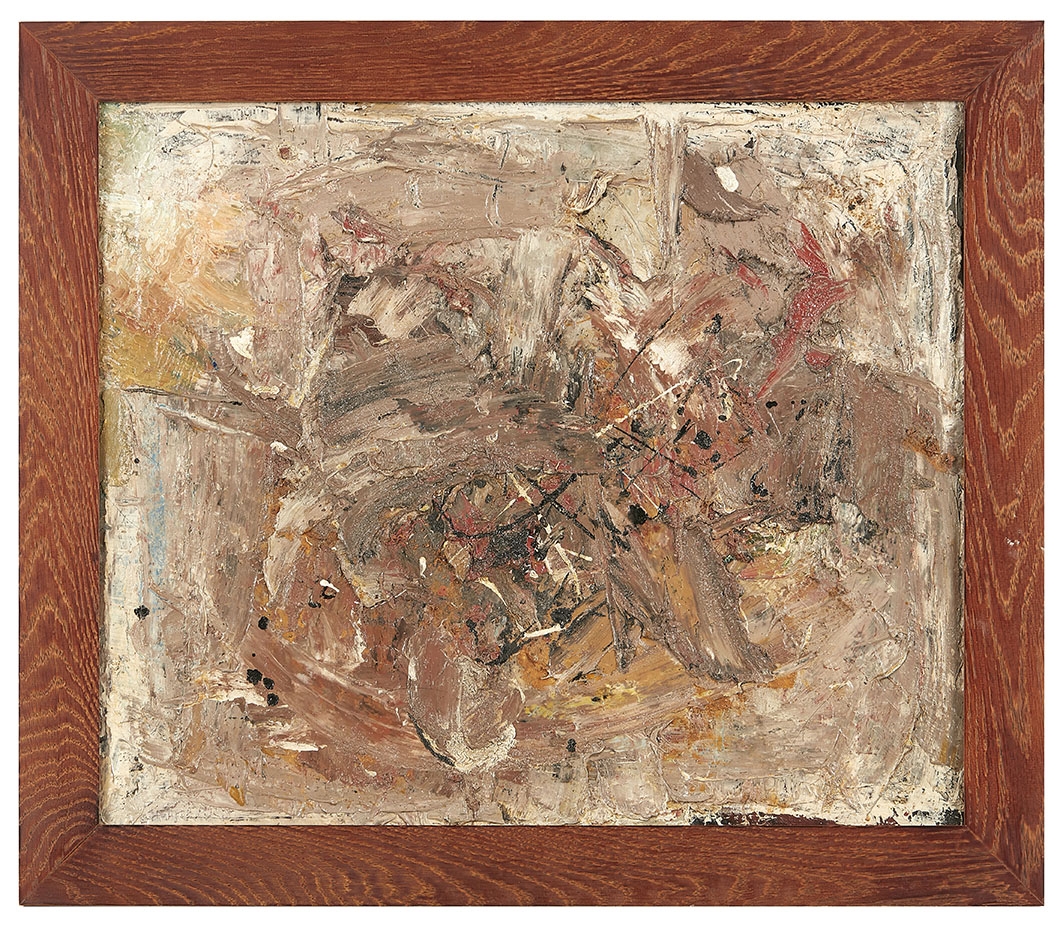 Stacha Halpern | Composition abstraite (1952) | MutualArt
