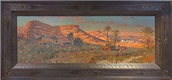 Maxime Noire | PAYSAGE D'ALGÉRIE | MutualArt