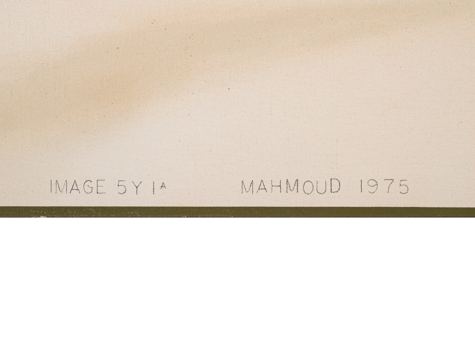 Ben Mamoud | Image 5Y1A (1975) | MutualArt