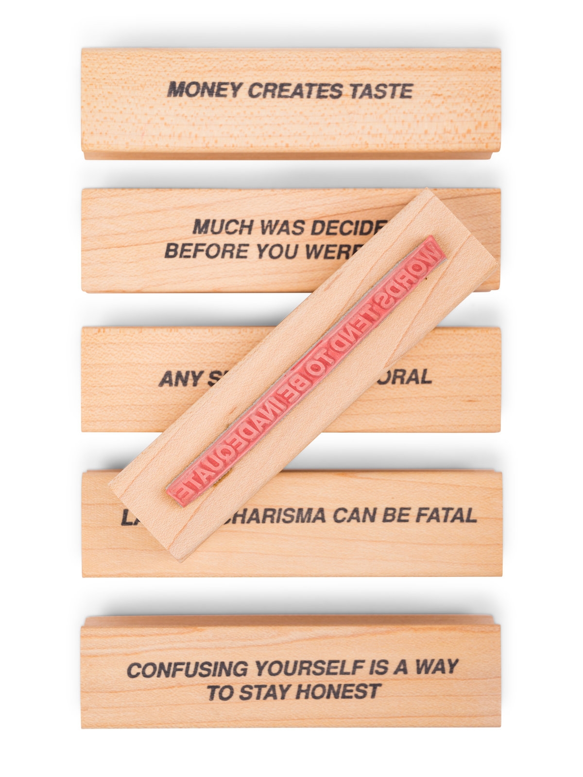Jenny Holzer | Truisms Stamp Set (1991) | MutualArt