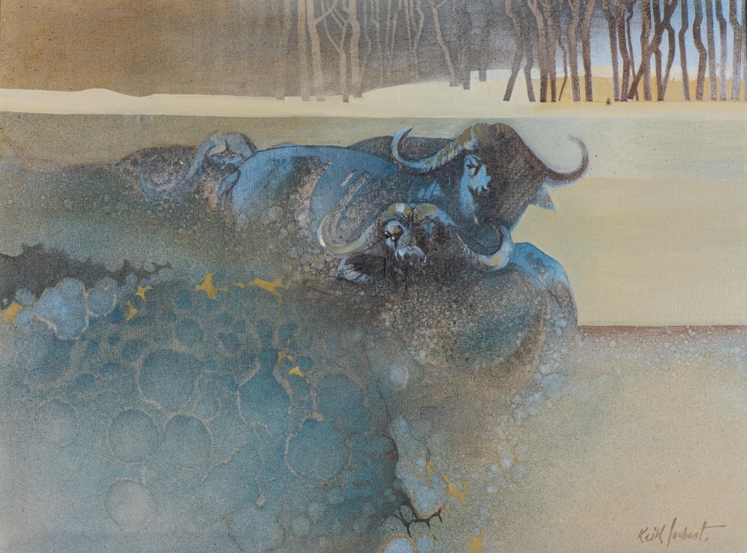 Keith Joubert | BUFFALOES | MutualArt