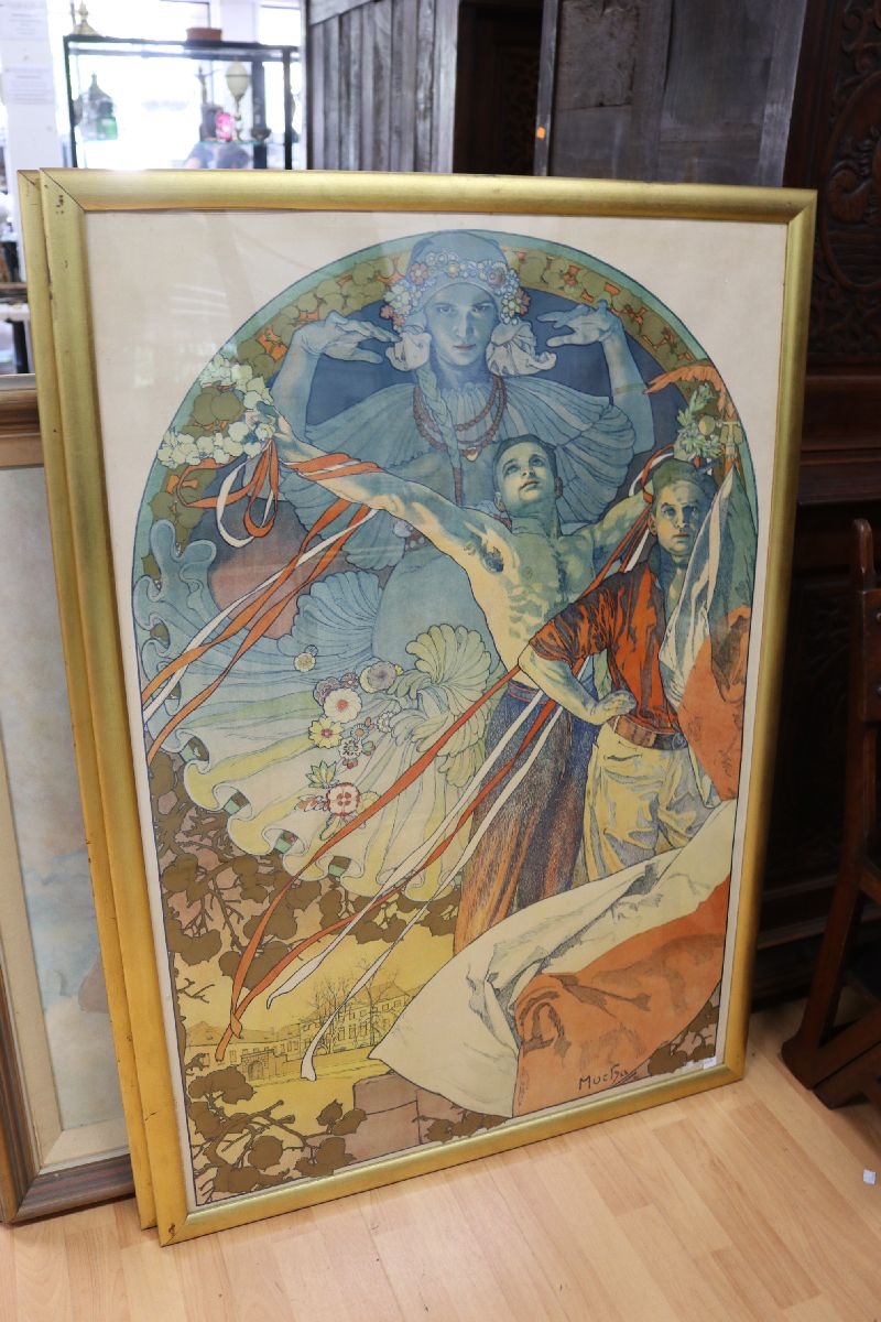 Alphonse Mucha | Poster for the 8th Sokol Festival Prague | MutualArt