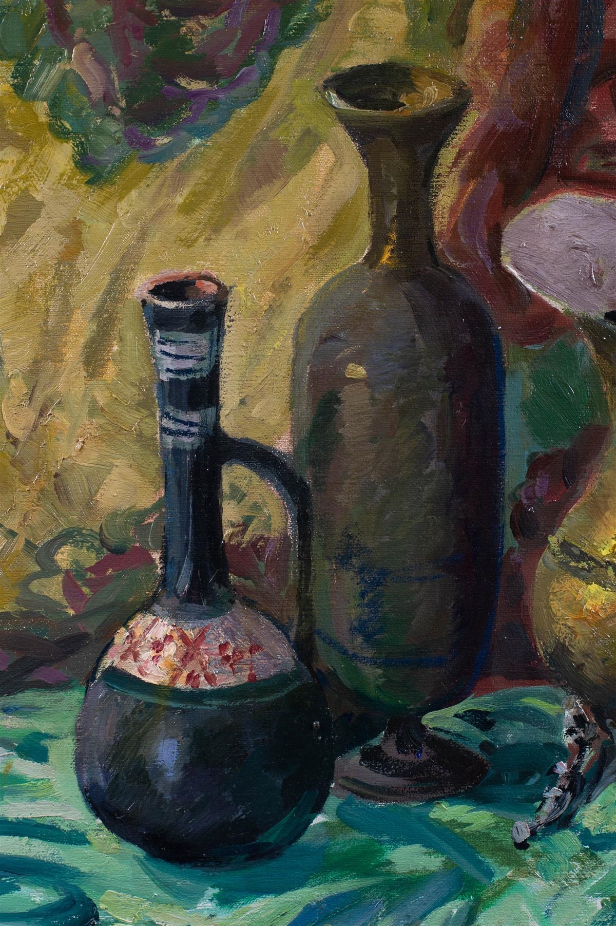Otari Shiukashvili | STILL LIFE WITH JUGS (1980) | MutualArt
