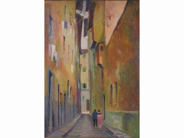 Rodolfo Marma | View of Florence (1956) | MutualArt