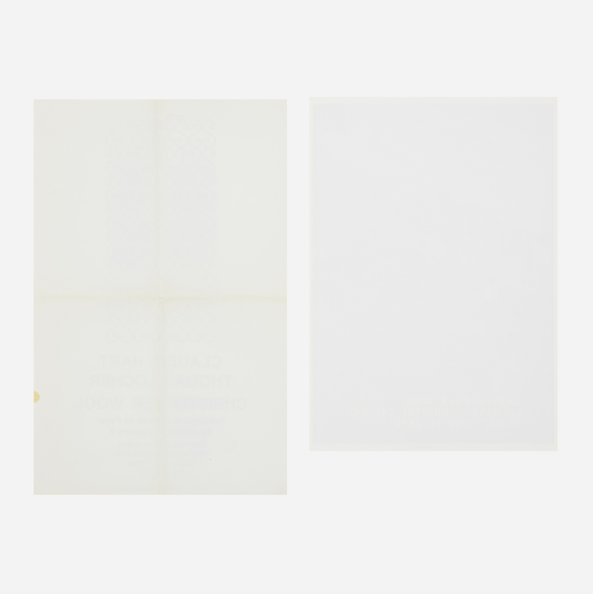 Christopher Wool | Christopher Wool exhibition posters, collection of ...