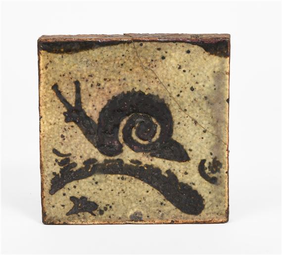 Bernard Howell Leach | a Leach Pottery stoneware tile | MutualArt