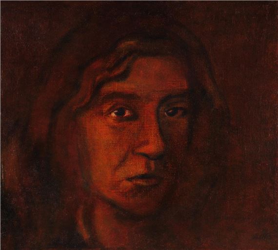 Tony Fomison | Self Portrait (1975) | MutualArt