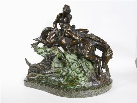 Augusto Rivalta | Ivan Mazeppa (1907) | MutualArt