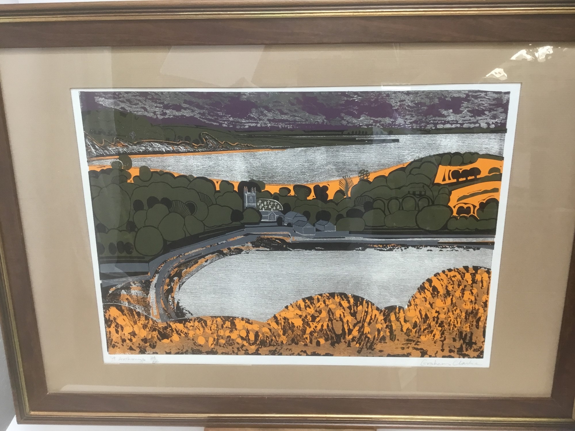 Graham Clarke | Cottage in a Valley (1966 - 1967) | MutualArt