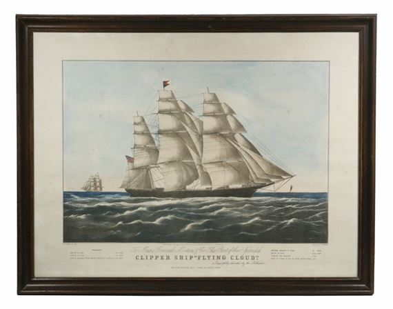 Nathaniel Currier | Clipper Ship Flying Cloud (1852) | MutualArt