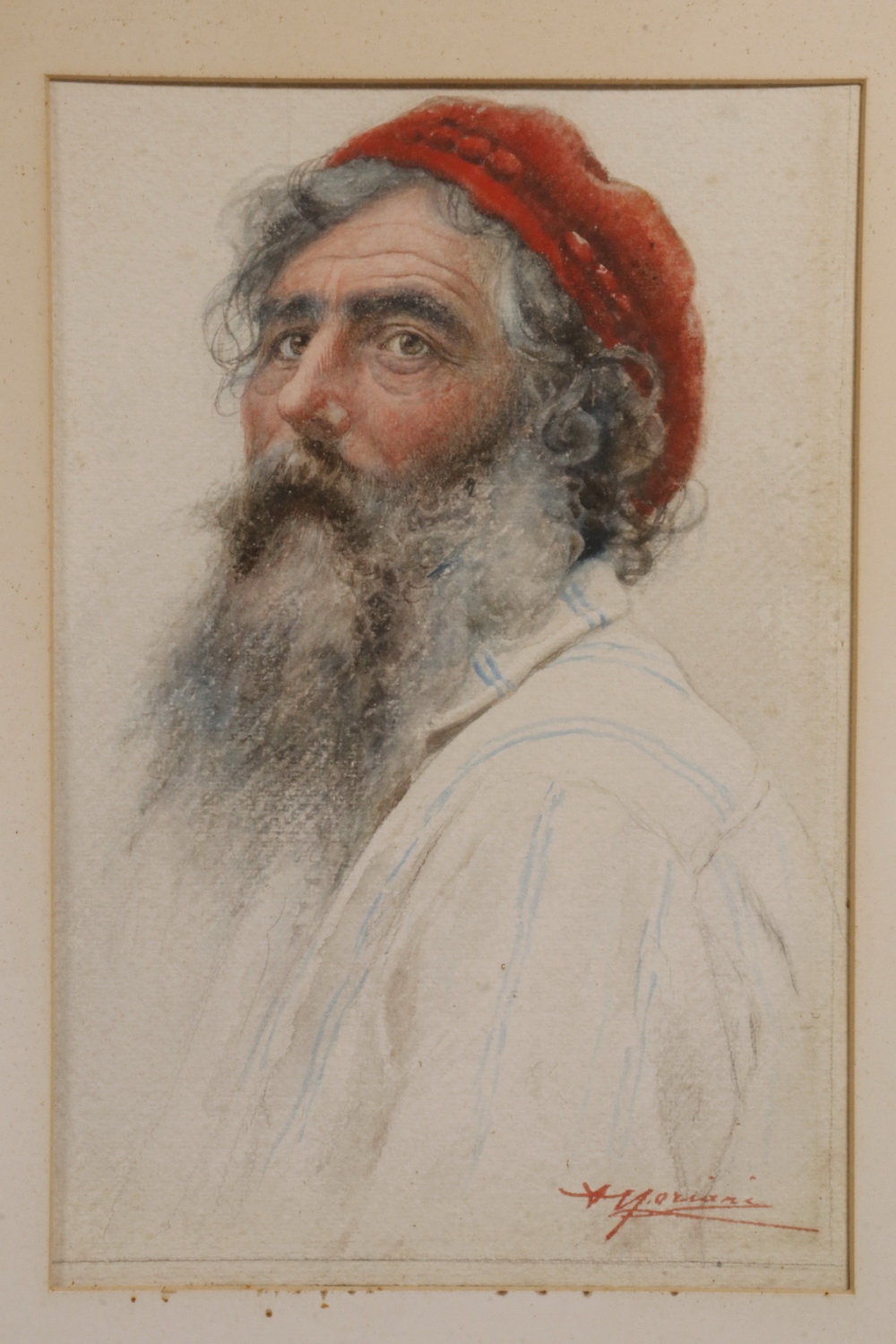 Augusto Moriani | Portraits of Two Sailors | MutualArt