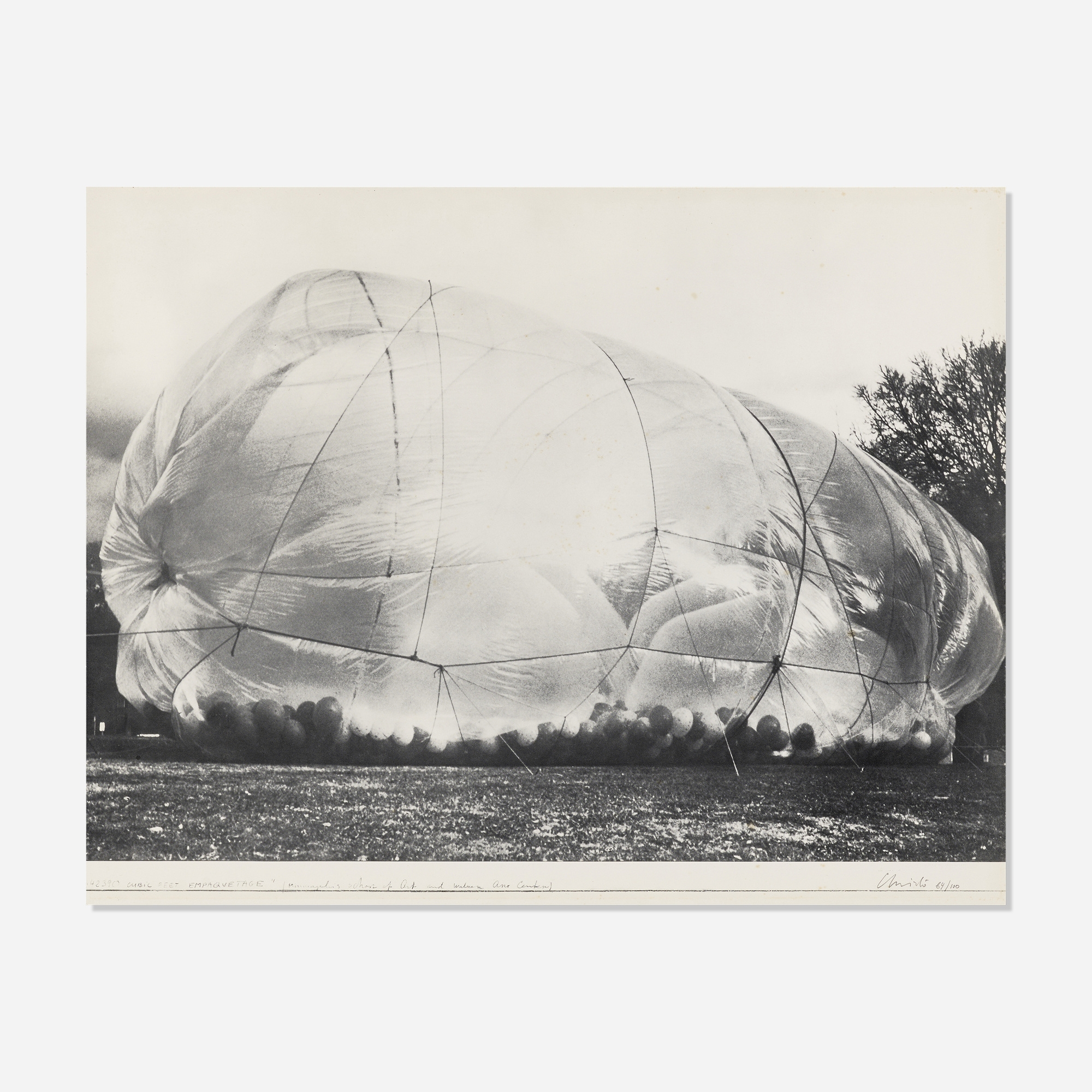 Christo | Monuments 1200 m3 Minneapolis (1968) | MutualArt