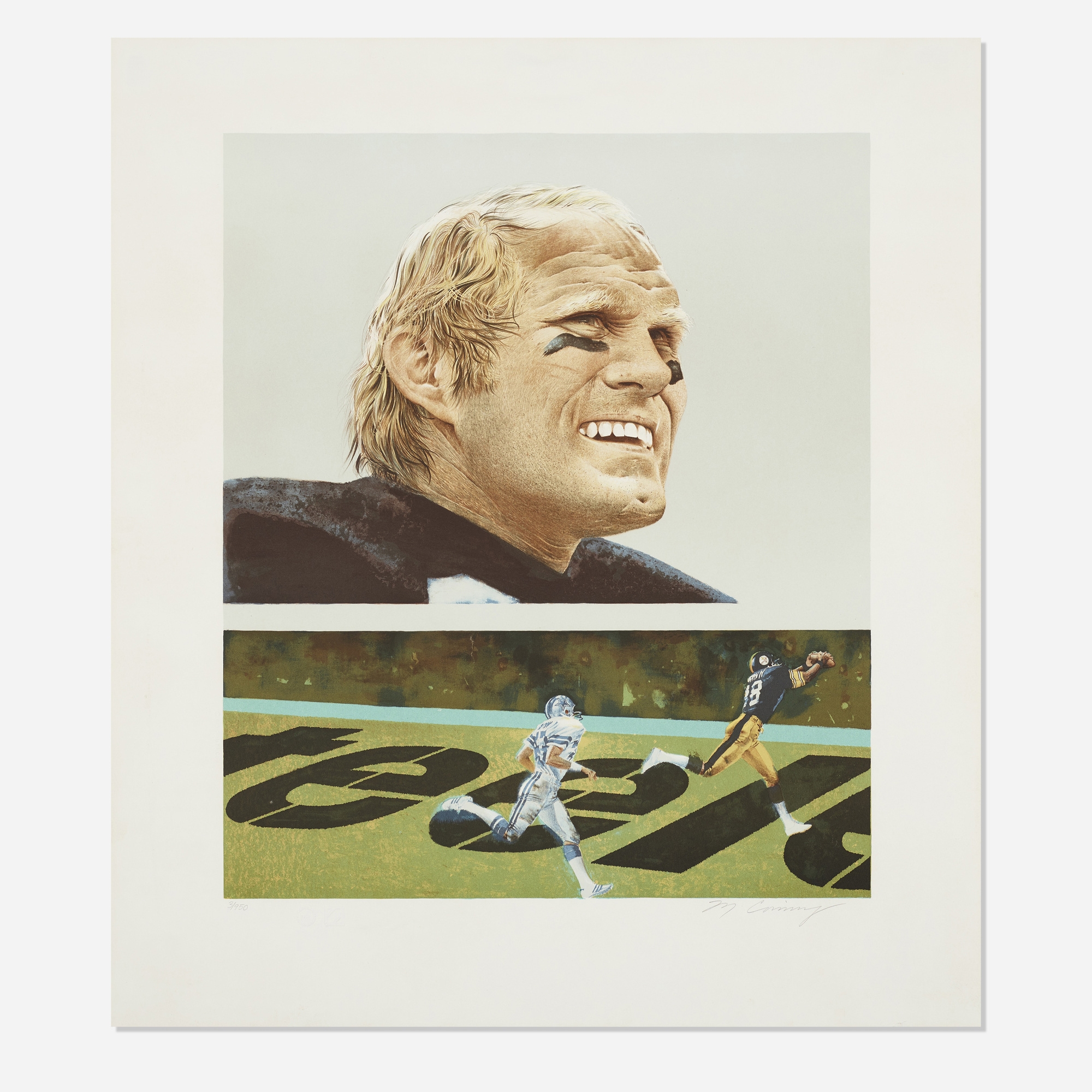 Merv Corning | Terry Bradshaw (1979) | MutualArt