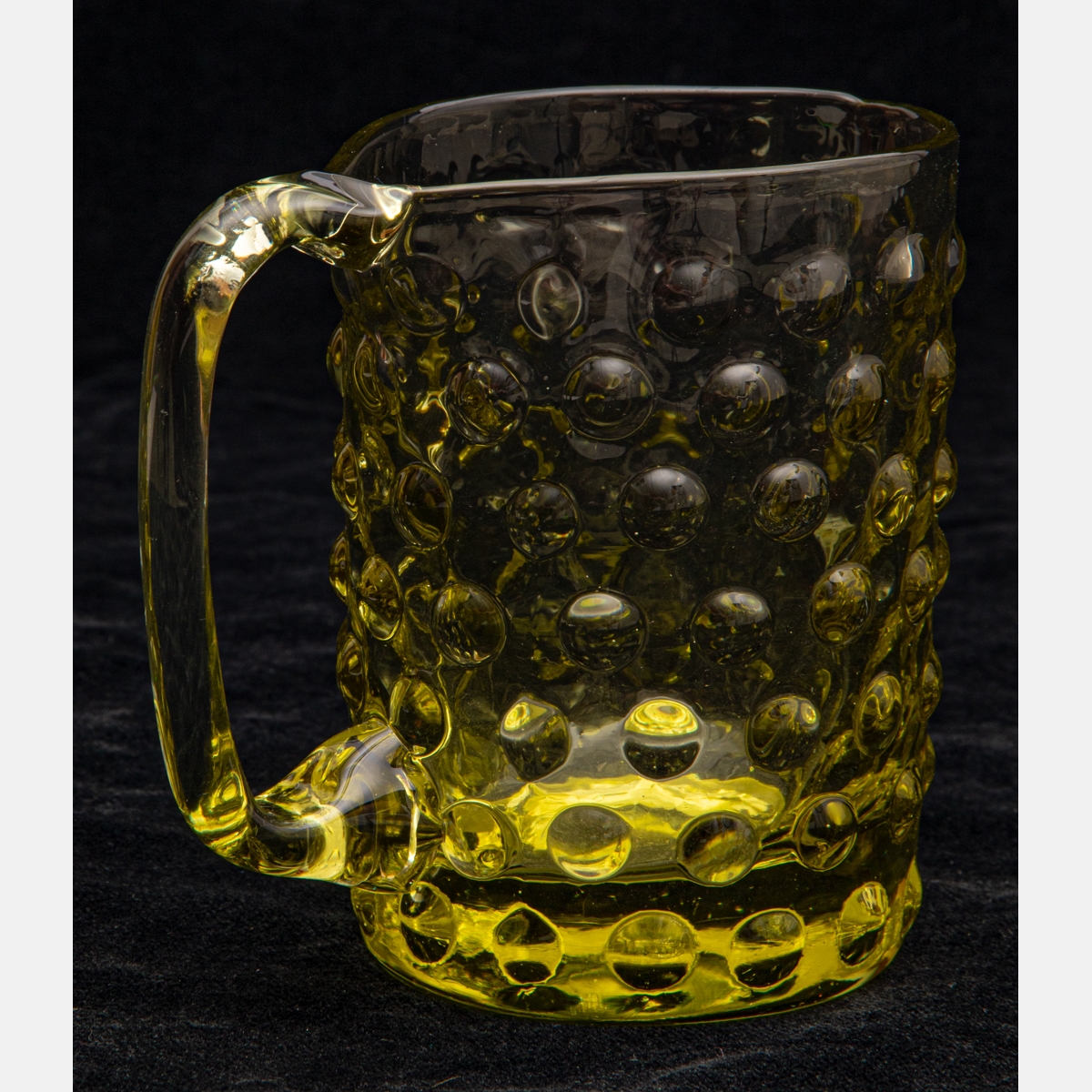 Dominick Labino | Glass Blown Mug and Glass | MutualArt