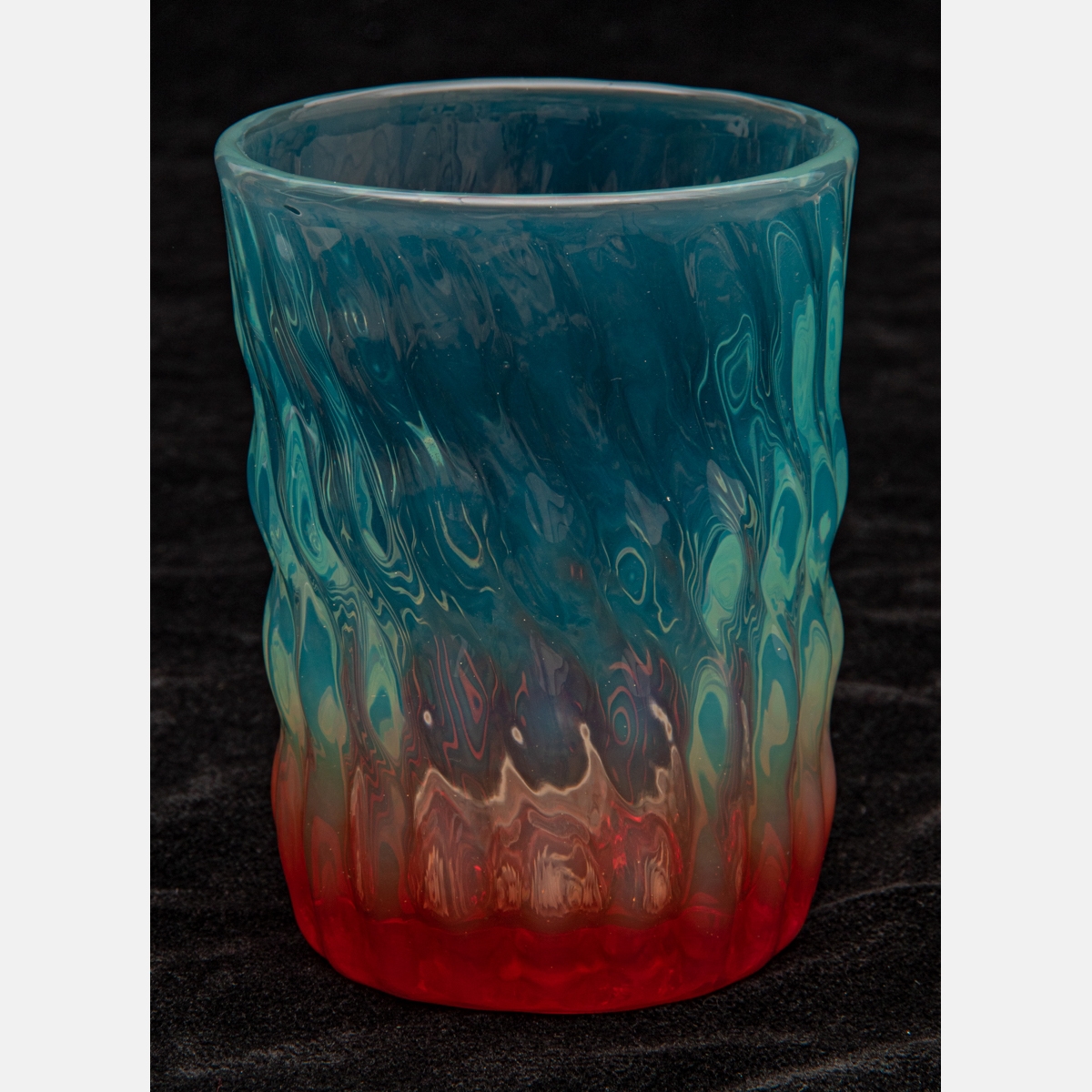 Dominick Labino | Glass Blown Mug and Glass | MutualArt