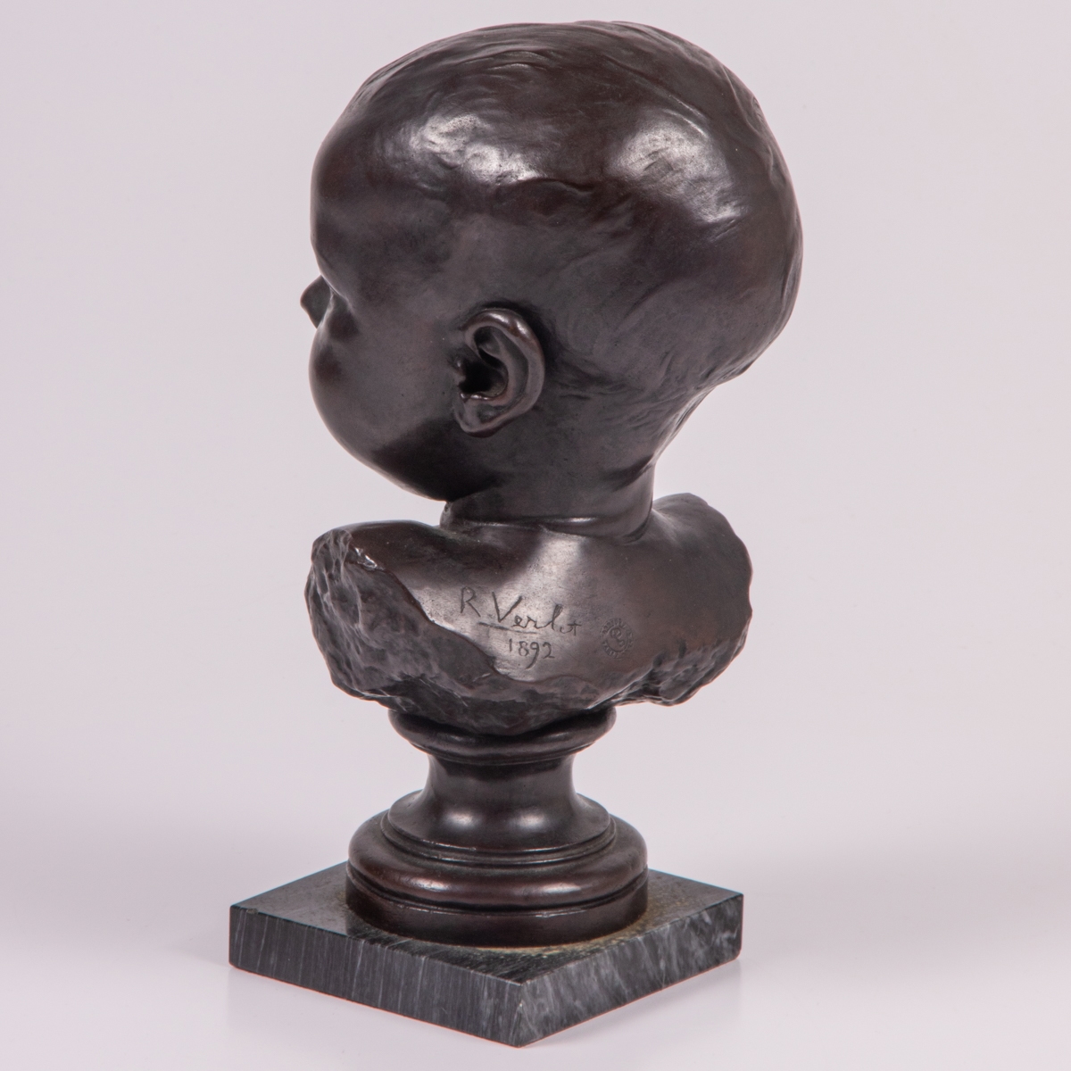 Raoul Charles Verlet | Infant Child Bust | MutualArt