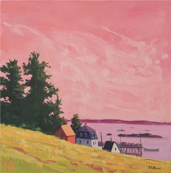 Alfred Cheney Chadbourn | VIEW OF STONINGTON-AUTUMN (1997) | MutualArt