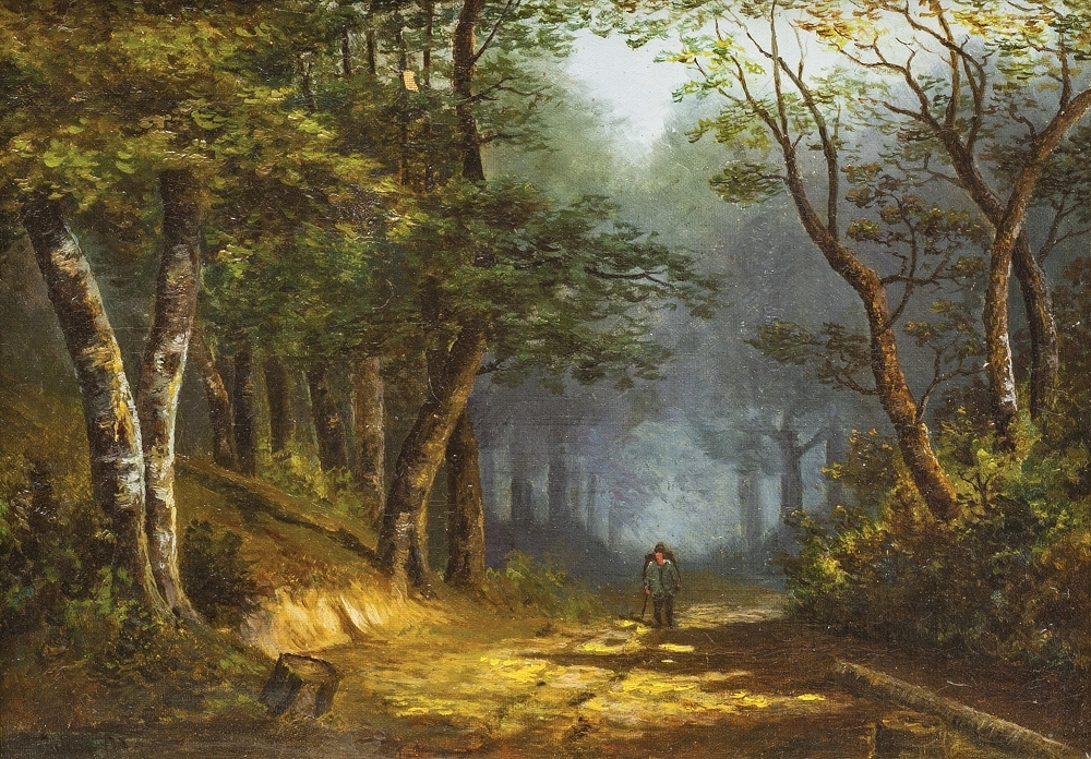 Julius Eduard Marak | CESTA V LESE | MutualArt