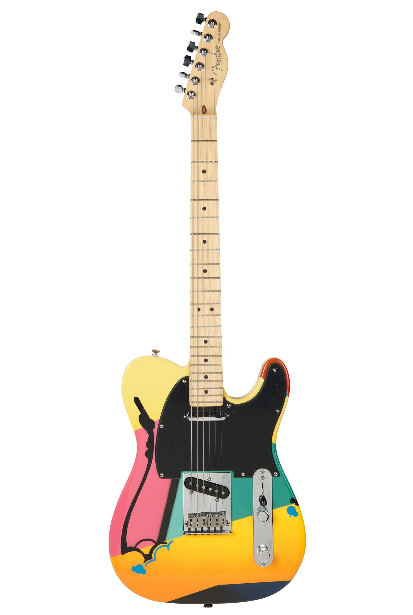 CRASH | A HAND-PAINTED FENDER TELECASTER BY CRASH [JOHN MATOS] (2011 ...
