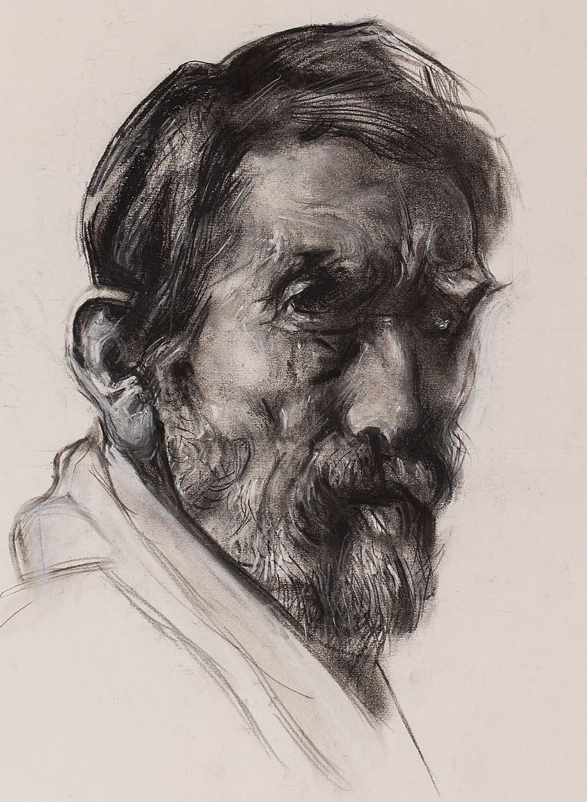 Sean Keating | MAN OF ARAN, A SELF PORTRAIT | MutualArt