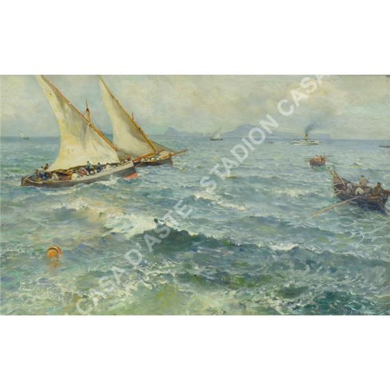 Attilio Pratella | Mare di Capri | MutualArt