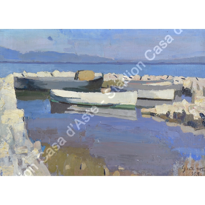 Gojmir Anton Kos | Porticciolo (1953) | MutualArt