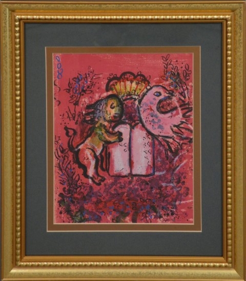 Marc Chagall | Ten Commandments | MutualArt