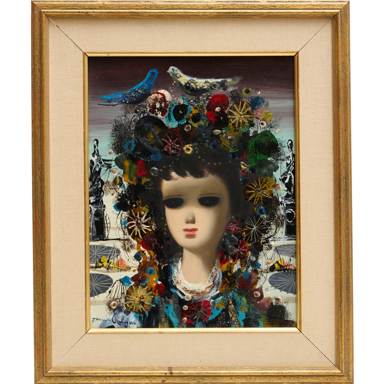 Jean Calogero | untitled portrait | MutualArt