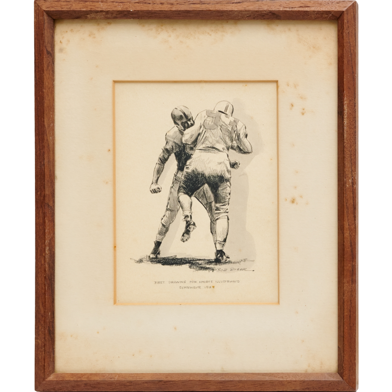 Robert Riger | incl. First Drawing for Sports Illustrated | MutualArt