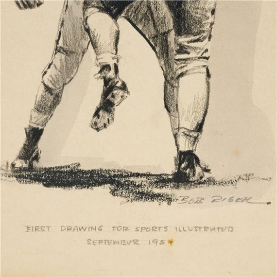 Robert Riger | incl. First Drawing for Sports Illustrated | MutualArt