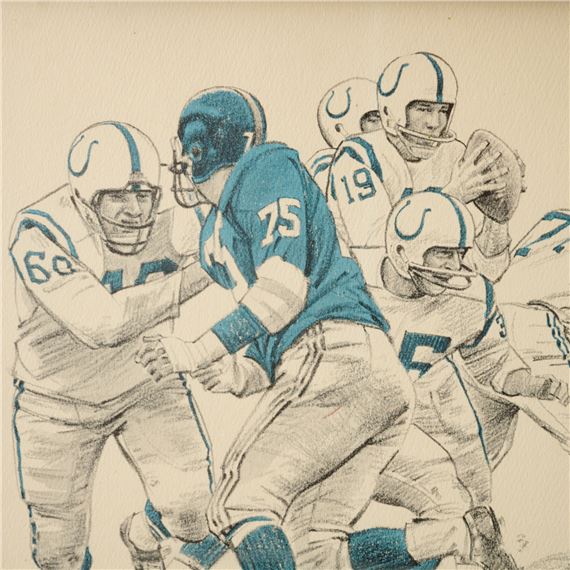 Robert Riger | incl. First Drawing for Sports Illustrated | MutualArt