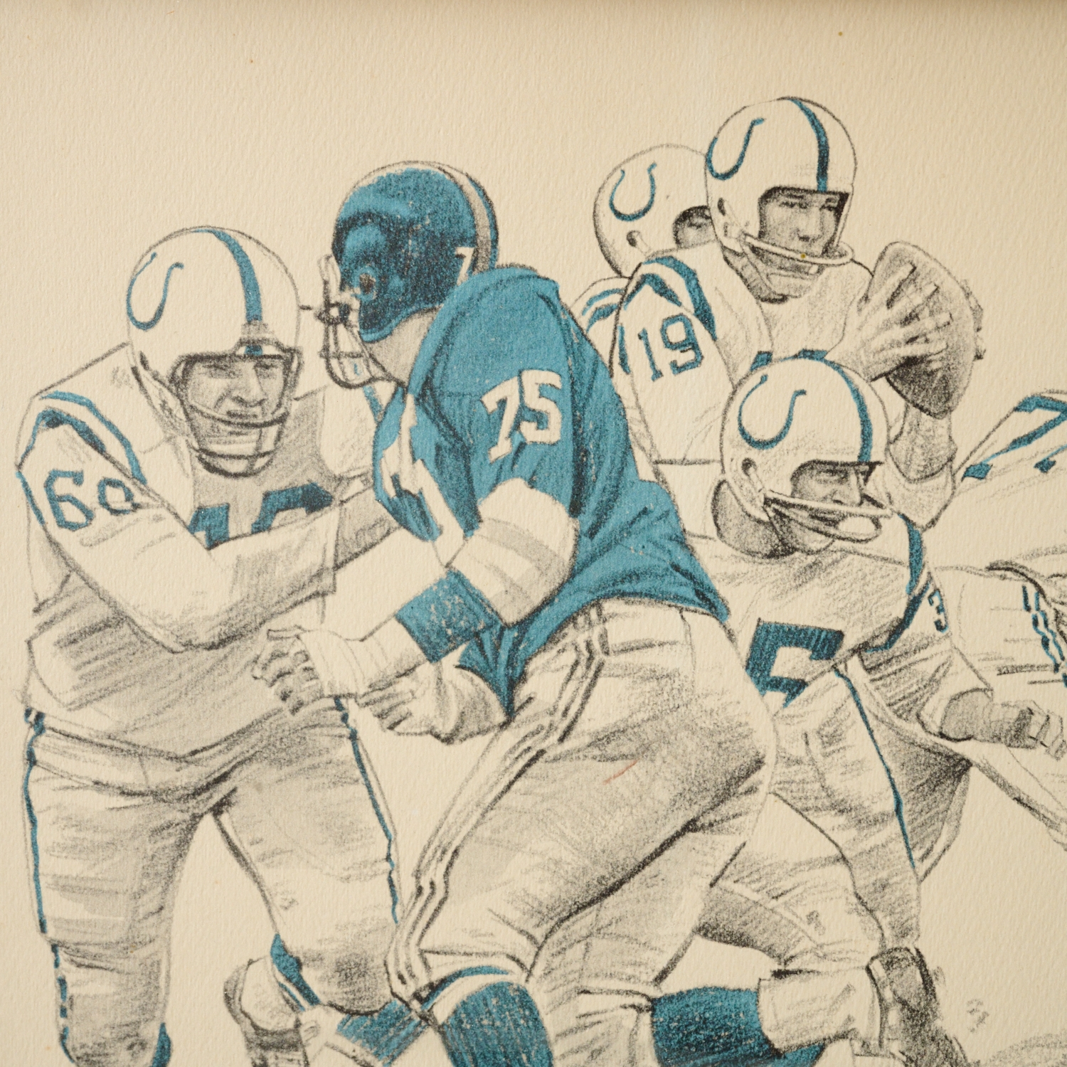 Robert Riger | incl. First Drawing for Sports Illustrated | MutualArt