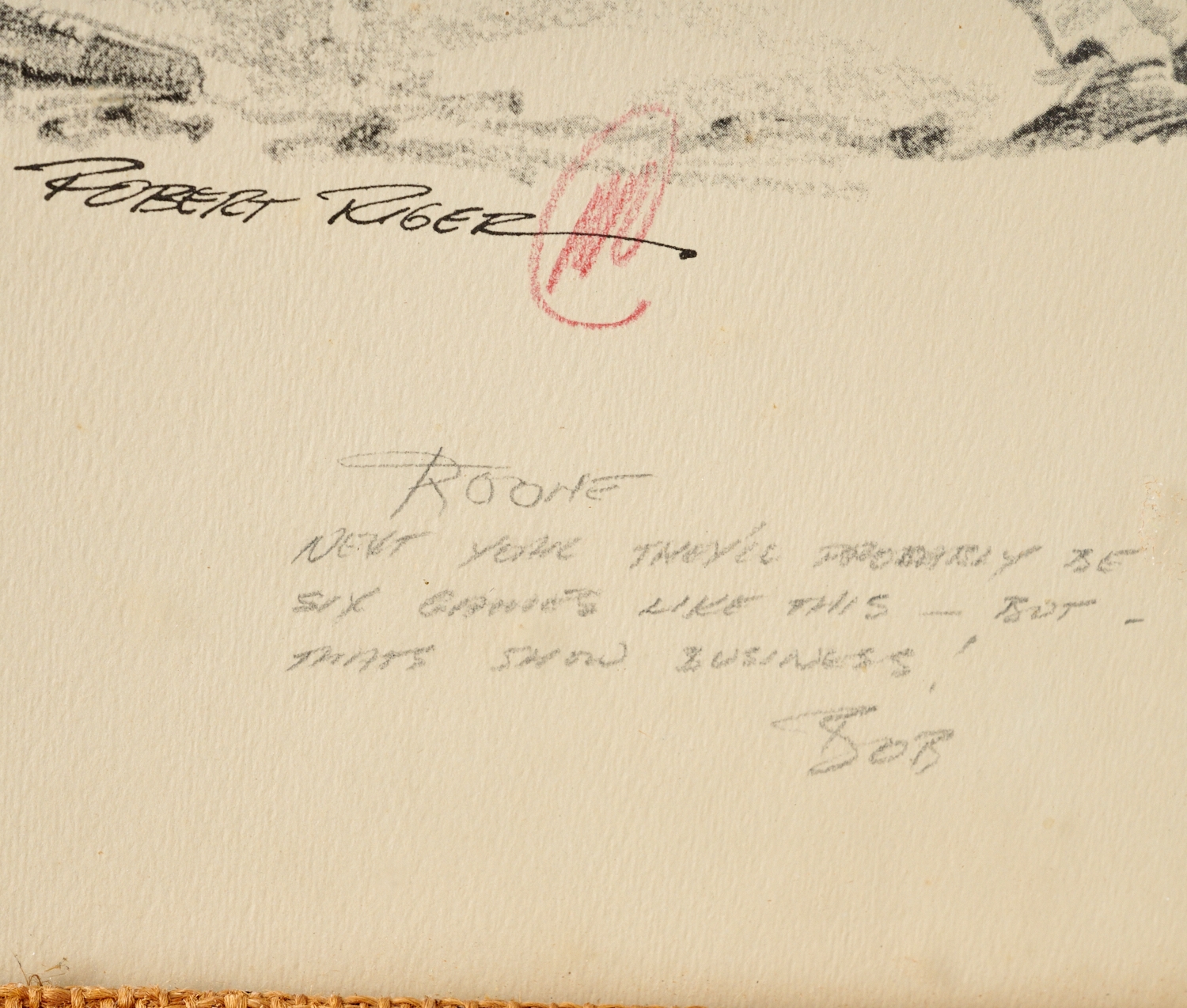 Robert Riger | incl. First Drawing for Sports Illustrated | MutualArt