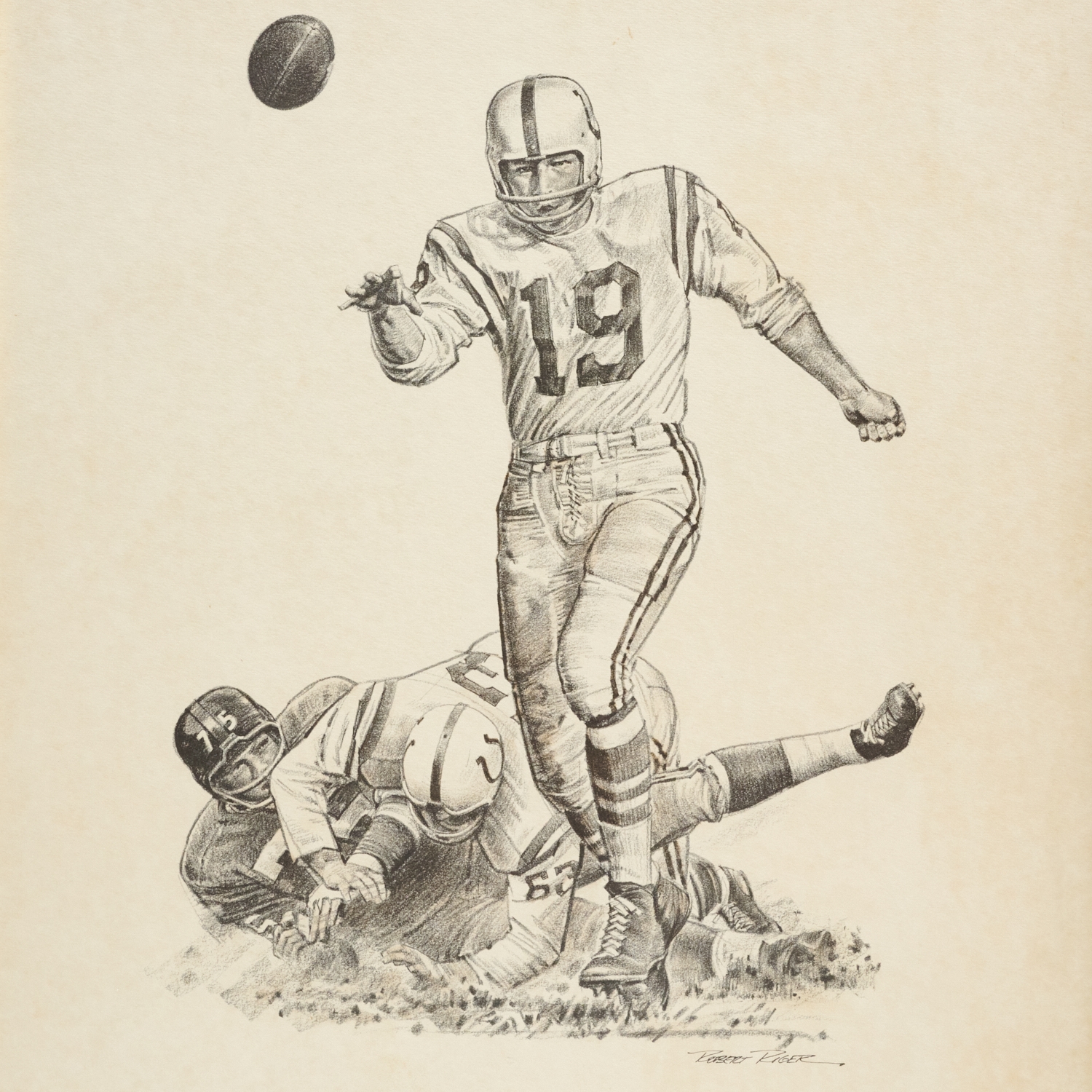 Robert Riger | incl. First Drawing for Sports Illustrated | MutualArt