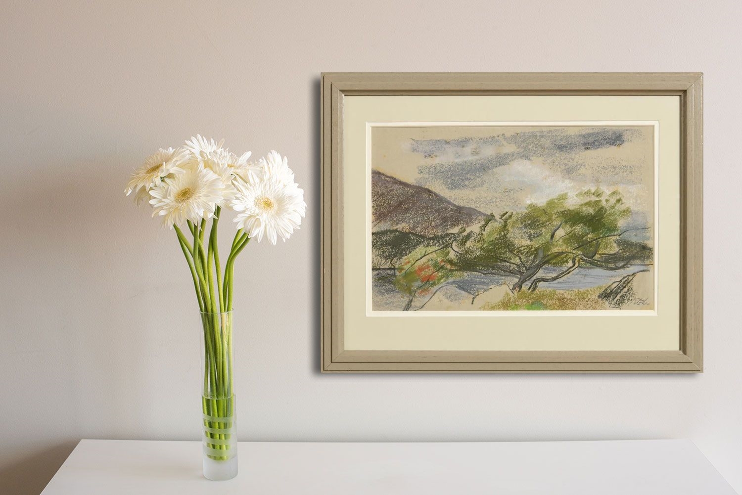 Margaret Stokes | Trees in a Western Landscape | MutualArt