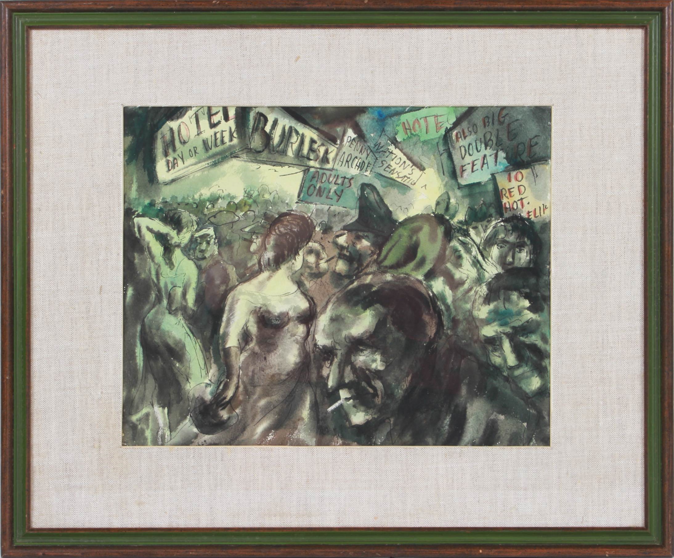 Aaron Sopher | Burlesk #2 | MutualArt