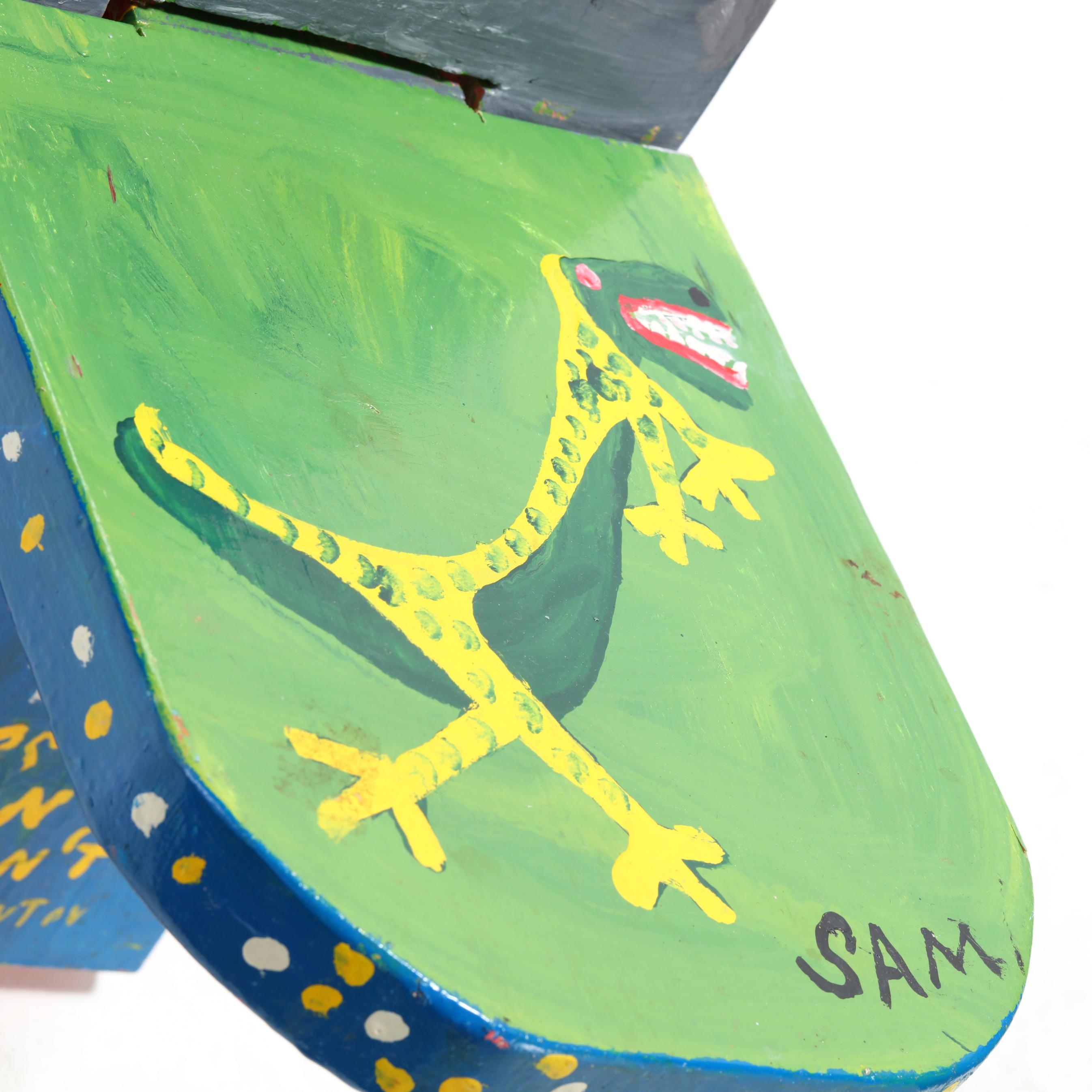 Sam McMillan | Constructed and Painted Chair | MutualArt