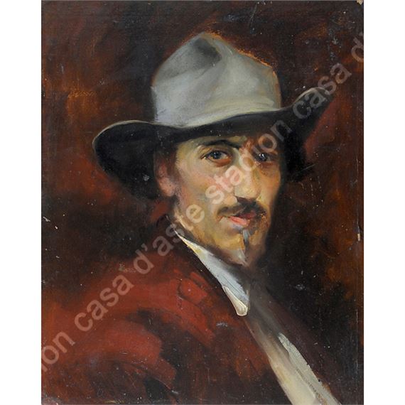 Umberto Veruda | Ritratto del pittore Zardo | MutualArt