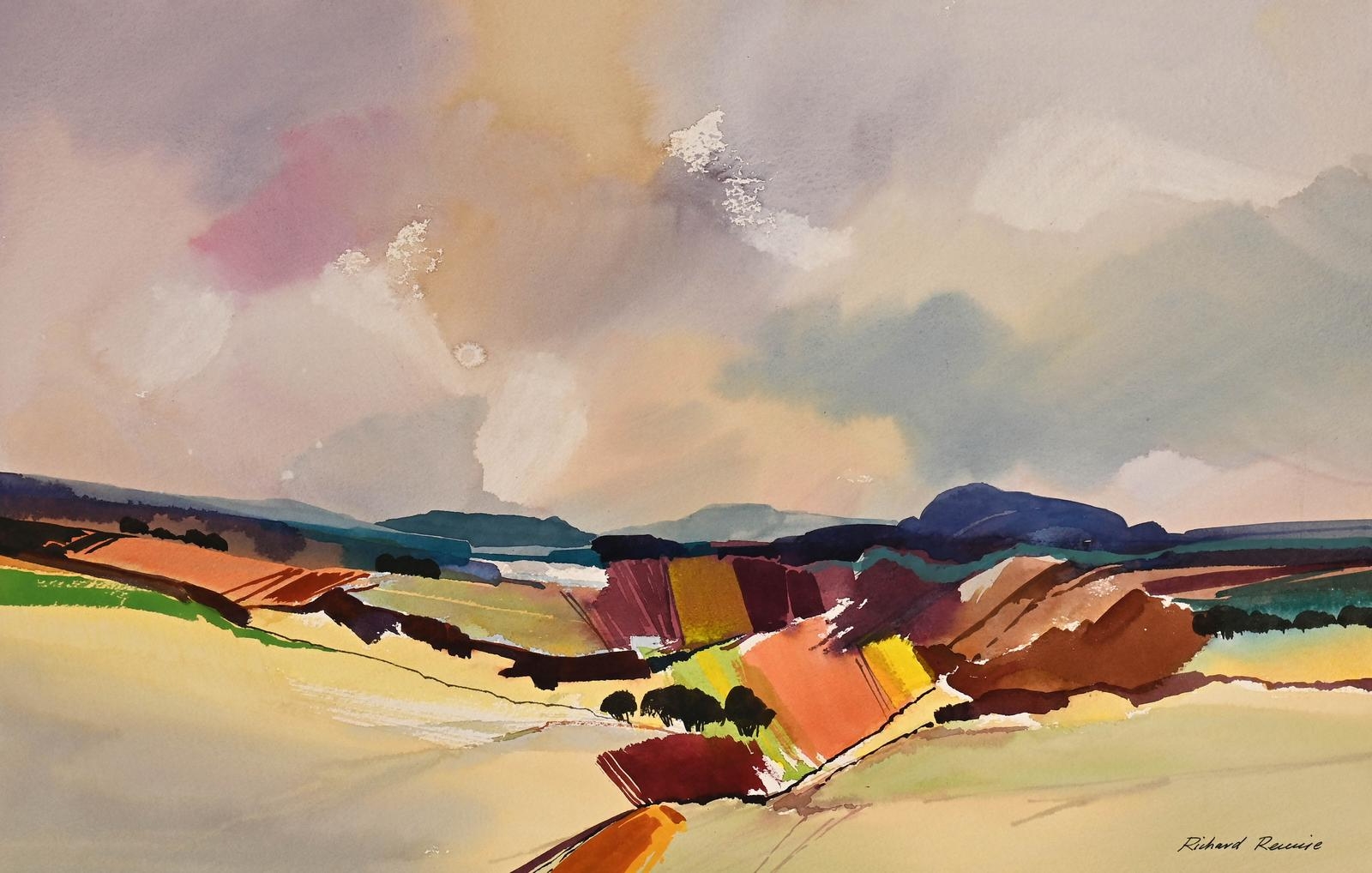 Richard Alexander Rennie | Valley Landscape | MutualArt