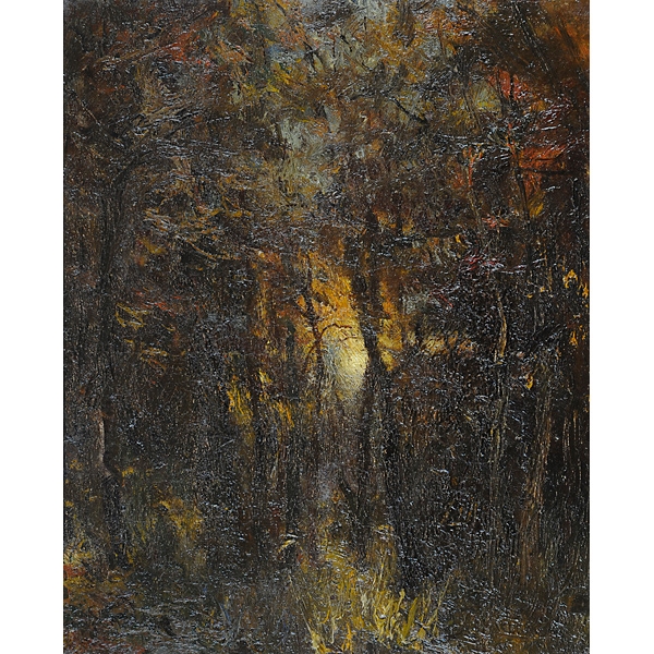 Guido Caprotti | Bosco al tramonto | MutualArt