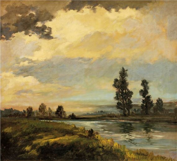 Viktor Rolín | VEČERNÍ KRAJINA | MutualArt