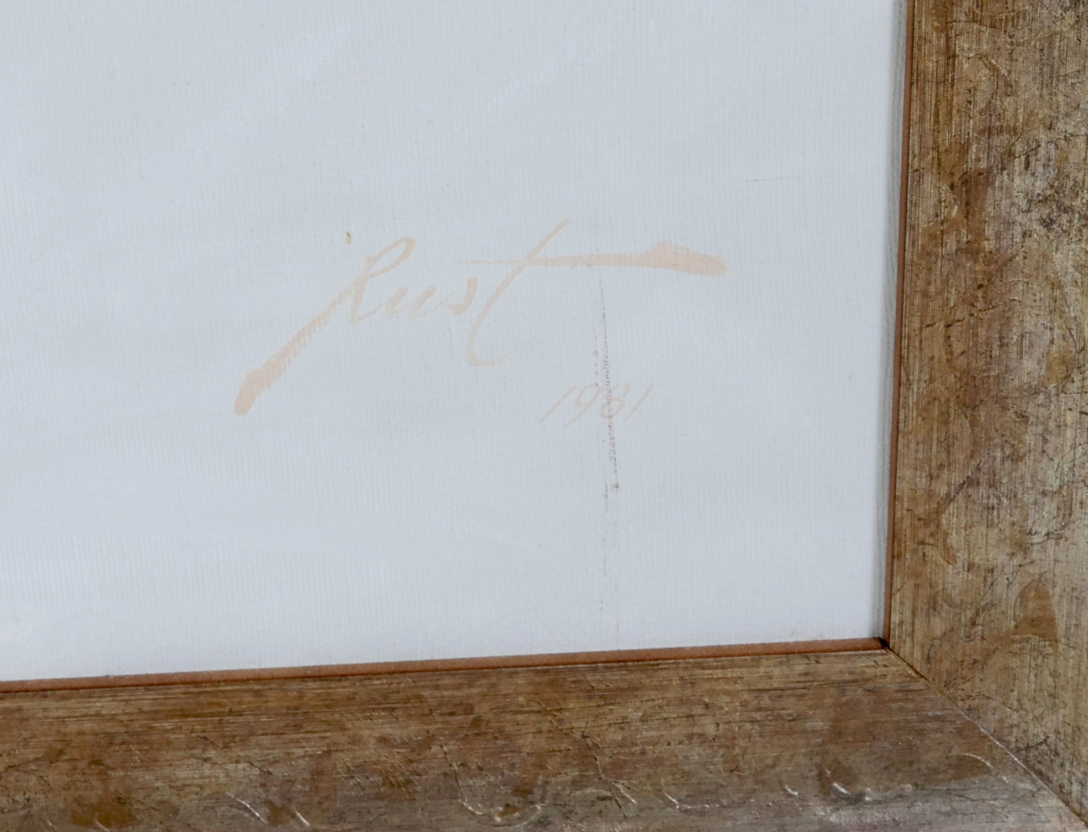 Donald Rust | Standing Female Nude from the Back Side | MutualArt