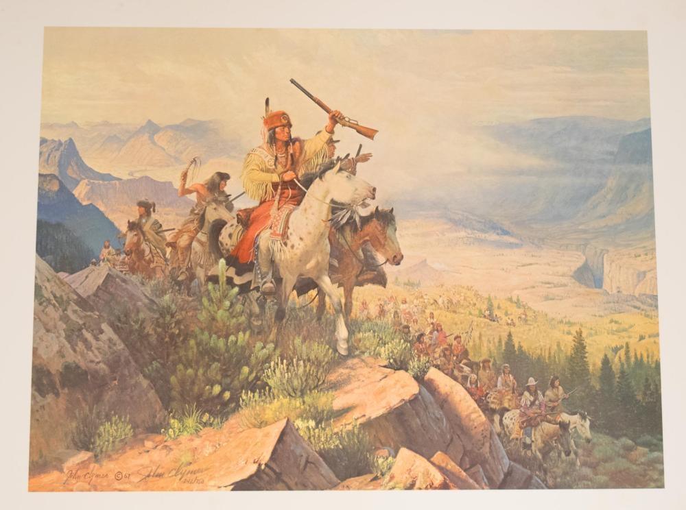John Ford Clymer | Nez Perce of the Buffalo | MutualArt